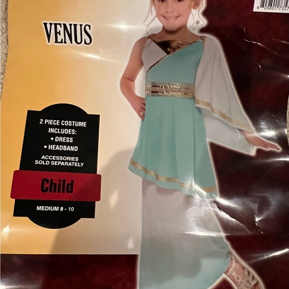 VENUS | Costumes | Venus Kids Greek Goddess Costume White And Aqua ...